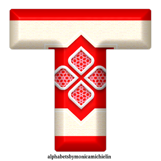 M. Michielin Alphabets: RED ARABIC DAMASK ALPHABET LETTERS PNG AND ...