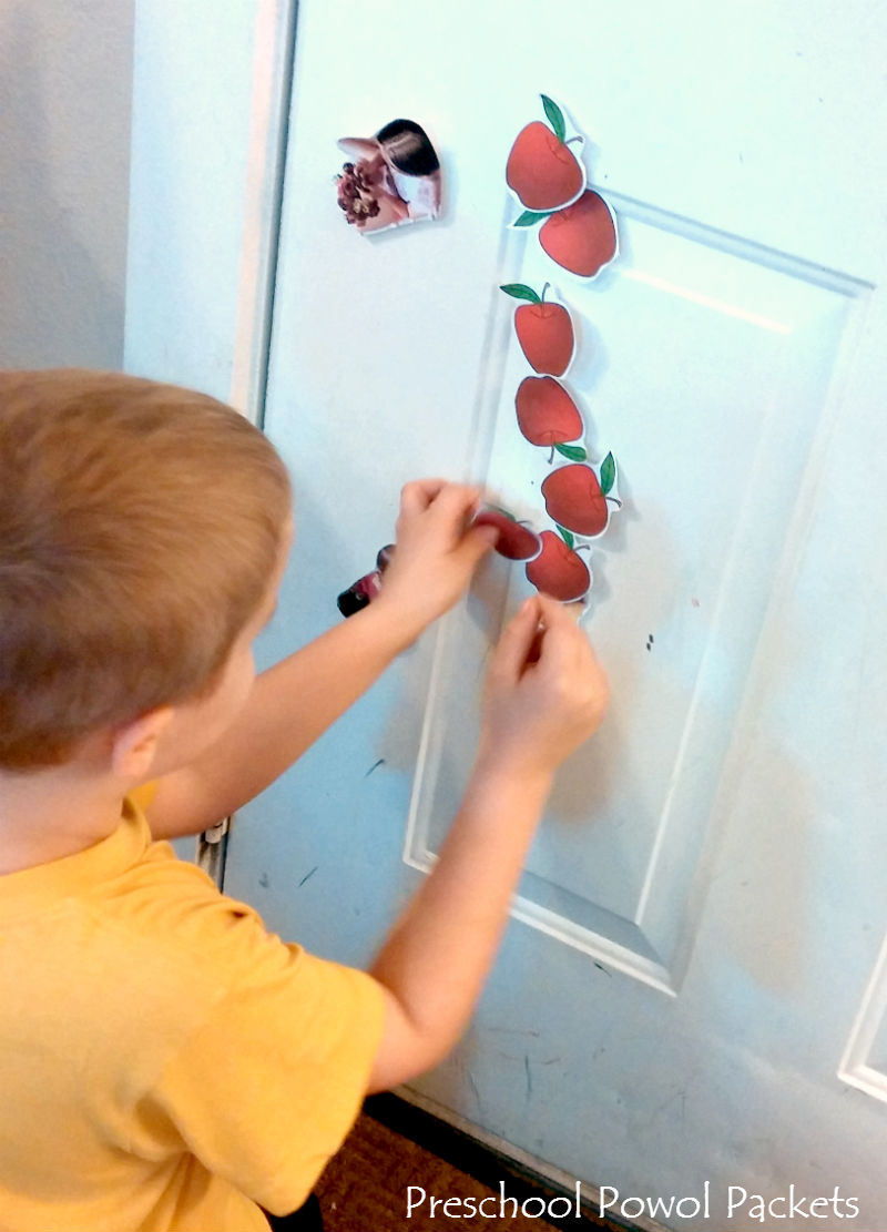 10 Apples Up On Top Preschool Apple Activity & Why We Retell Stories ...