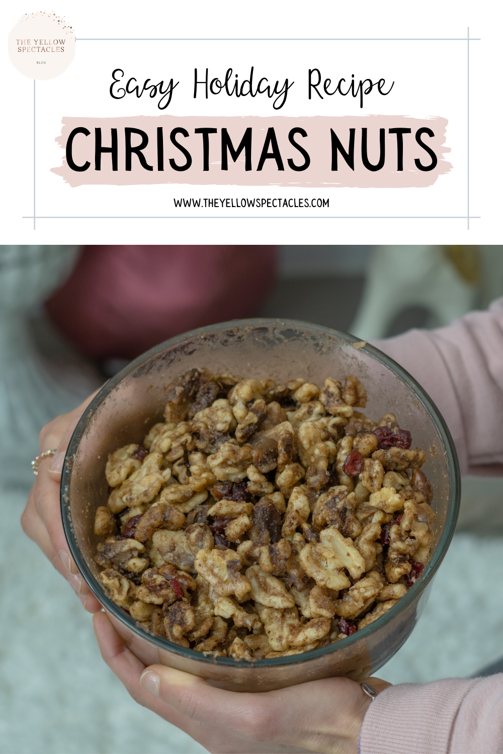 Simple Slow Cooker Recipe: Cozy Christmas Nuts — The Yellow Spectacles
