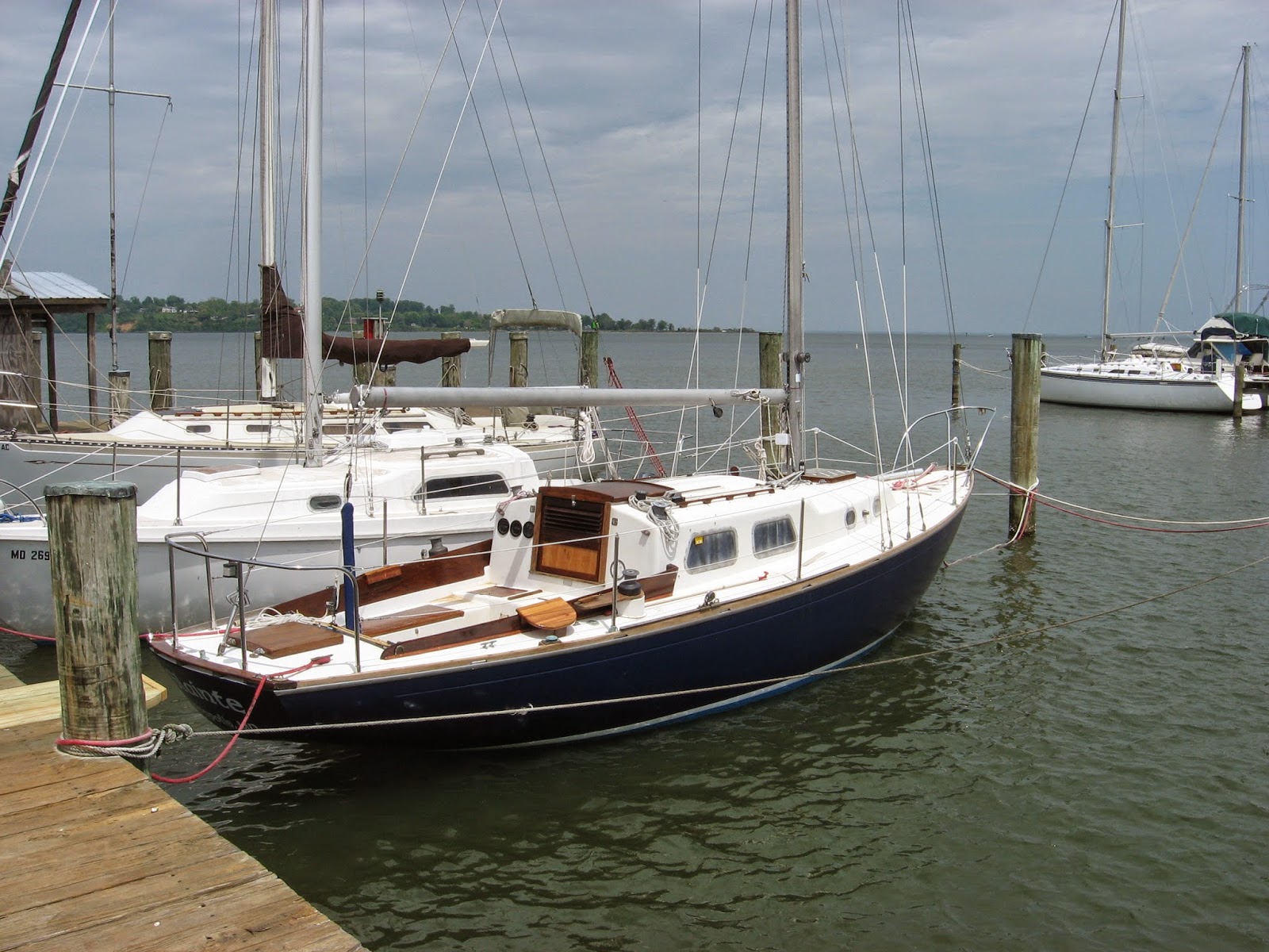 Alberg 30 Restoration: In the water