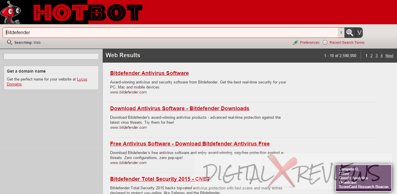 HotBot, el primer Search Engine [Review] | Digital X Reviews