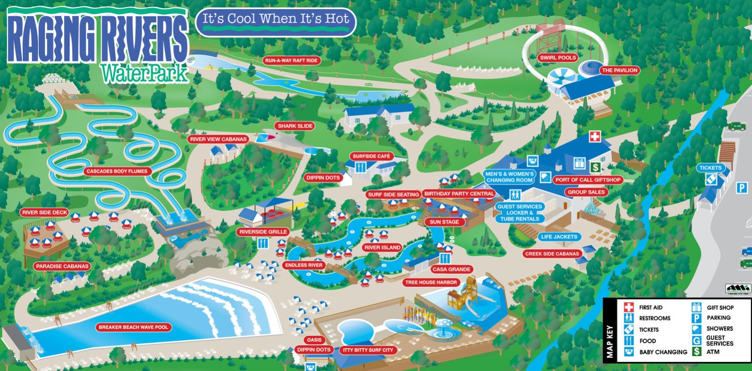 Play St. Louis: Raging Rivers Waterpark, Grafton