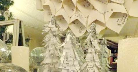 4 the love of wood: SHEET MUSIC TREES - tutorial
