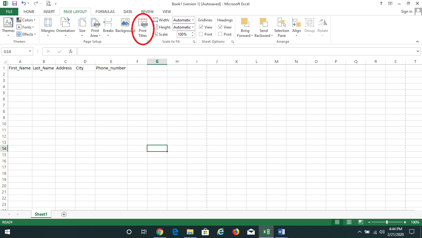 How To Do Repeat Table Heading In Every Pages In MS Excel How To Do Repeat Table Heading In Every Pages In MS Excel