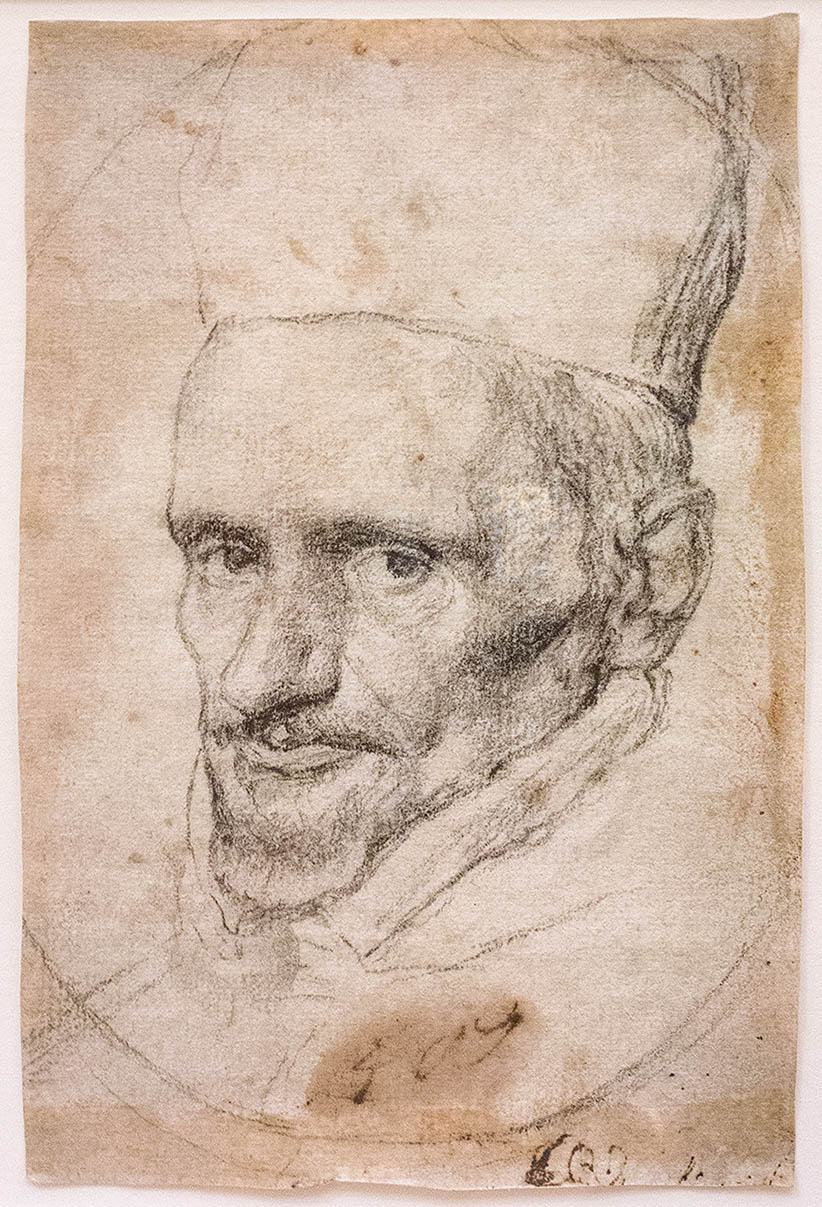 Luz y artes: Un dibujo de Diego Velázquez, de los pocos que existen