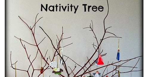Sun Hats & Wellie Boots: Make Your Own Nativity Tree