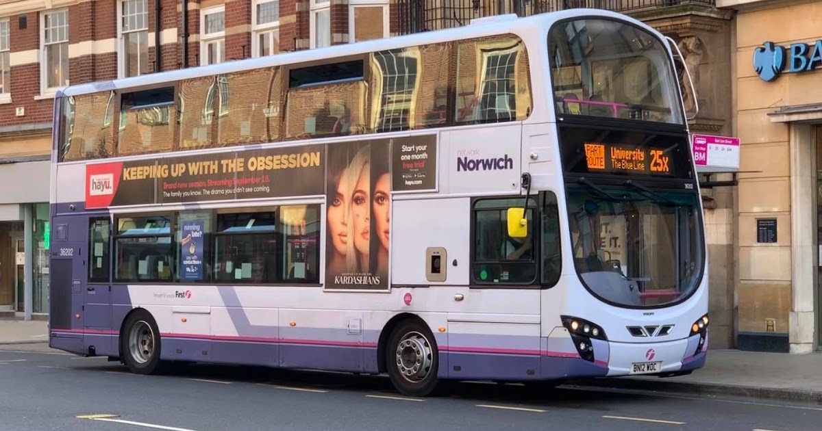 East Norfolk (and East Suffolk!) Bus Blog: First 25X Starts