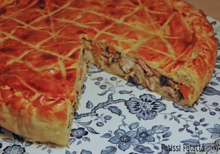 patissi patatta: Tourte poulet note provençale