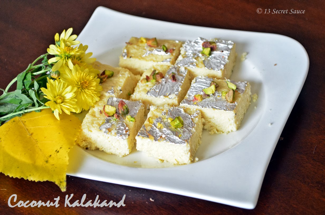 13 Secret Sauce: Coconut Kalakand