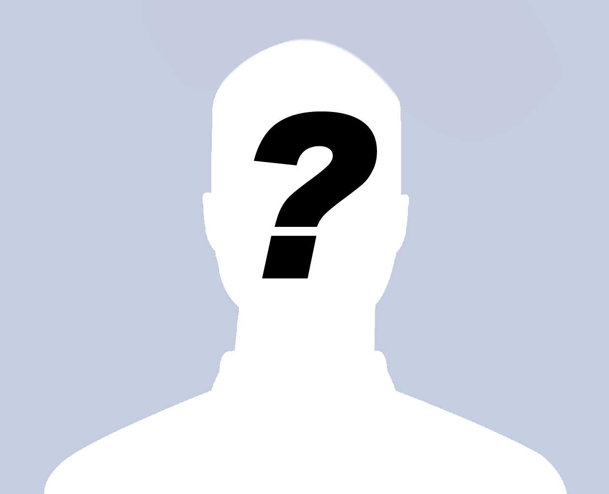 Blank Profile Picture With Question Mark