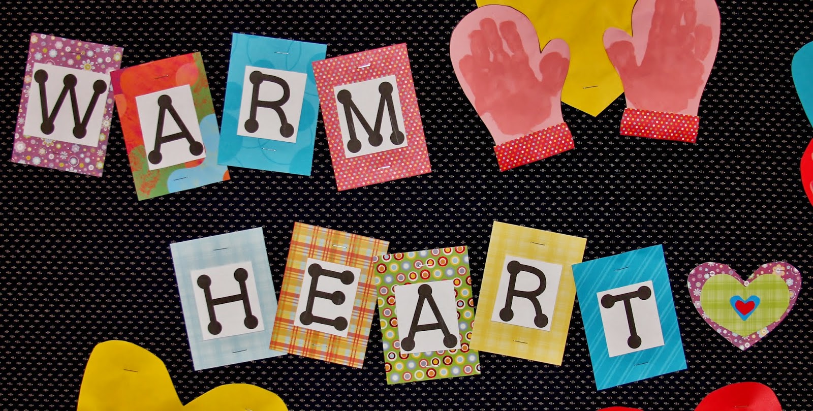 The Fantastic Five: Cold Hands, Warm Heart Bulletin Board