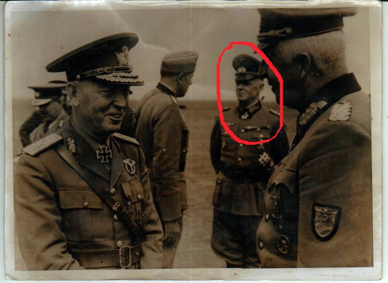 NAZI JERMAN: Foto Erich von Manstein