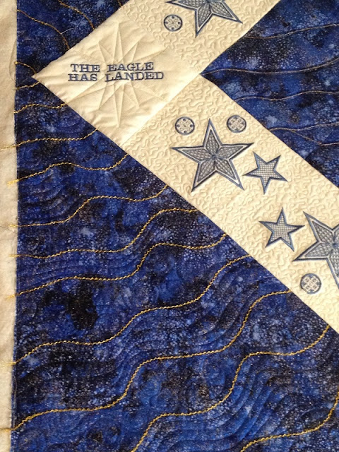 On the Frame with CeciliaQuilts: Space Quilt