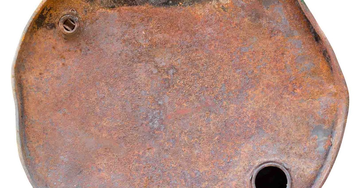 Rusty metal Oil can texture 00024