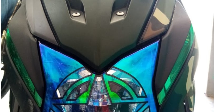 Dio Black Modified Sticker