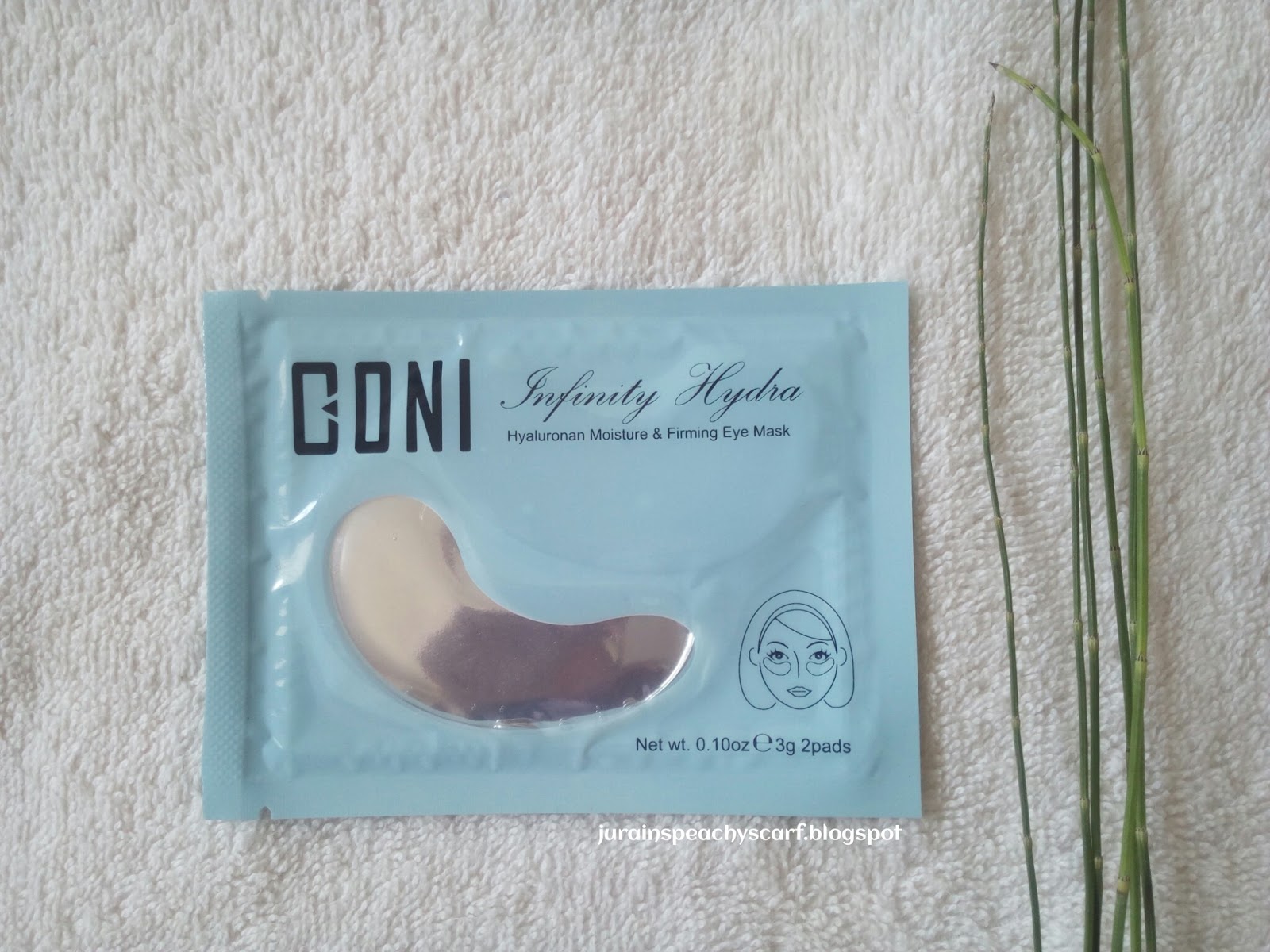 Coni Infinity Hydra Hyaluronan Moisture & Firming Eye Mask|Review