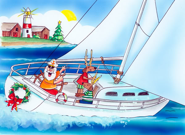 Mid-Life Cruising!!!: A Sailor's Santa!