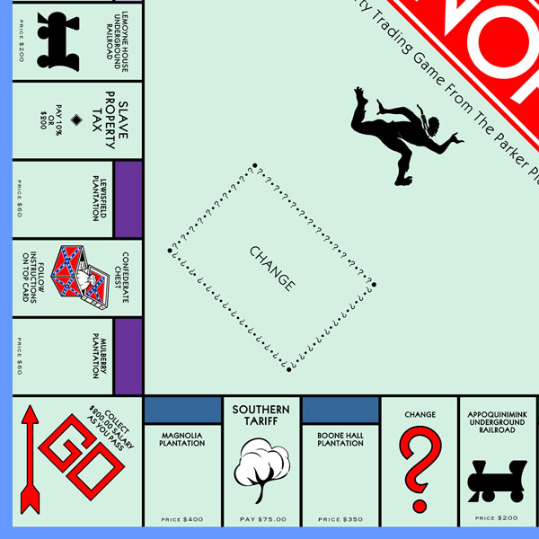 Quashie Art Plantation Monopoly Game