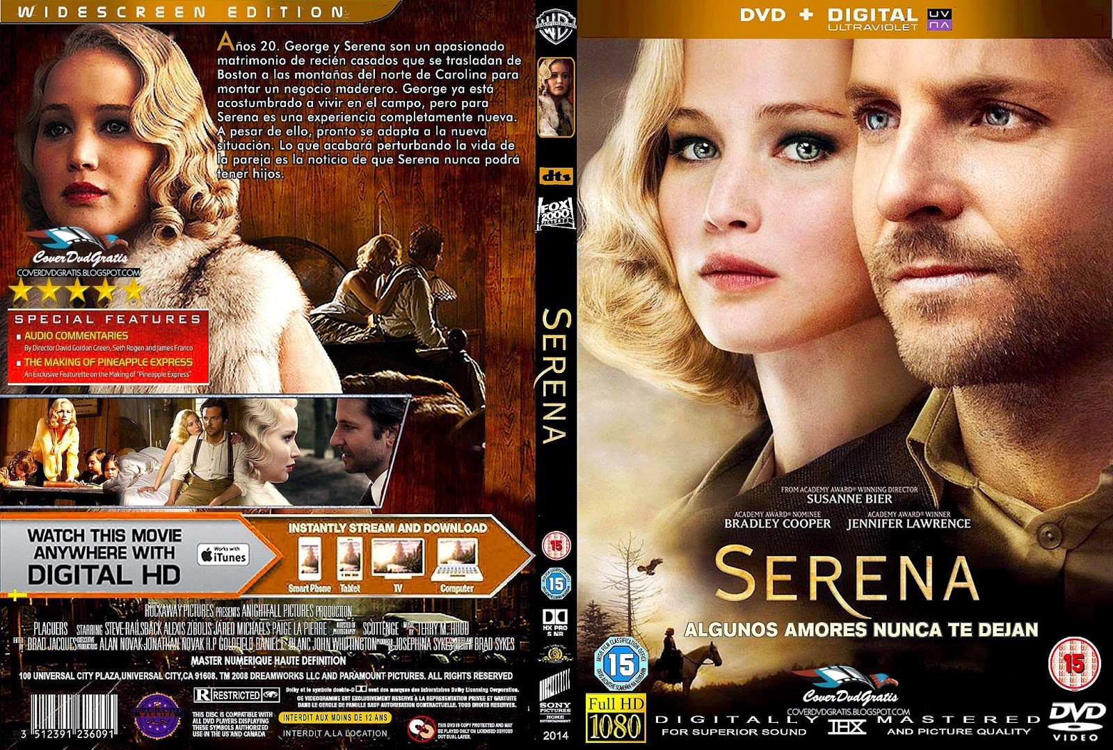 ESTRENOS EN BLU RAY: SERENA