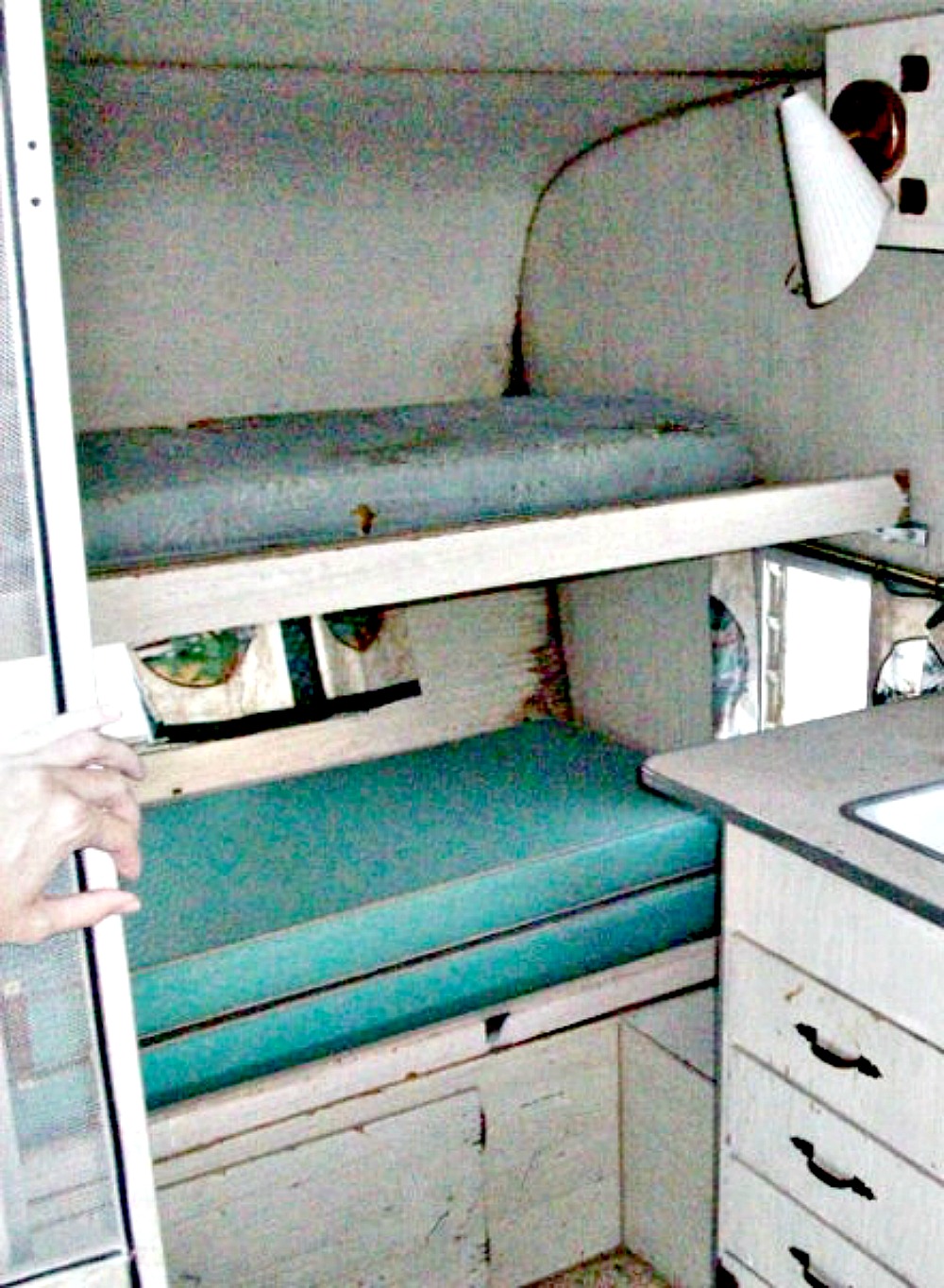My Vintage Trailer - Beginning the Renovation - Little Vintage Cottage
