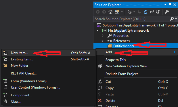 البداية مع Entity Framework Code First بالصور البداية مع Entity Framework Code First بالصور
