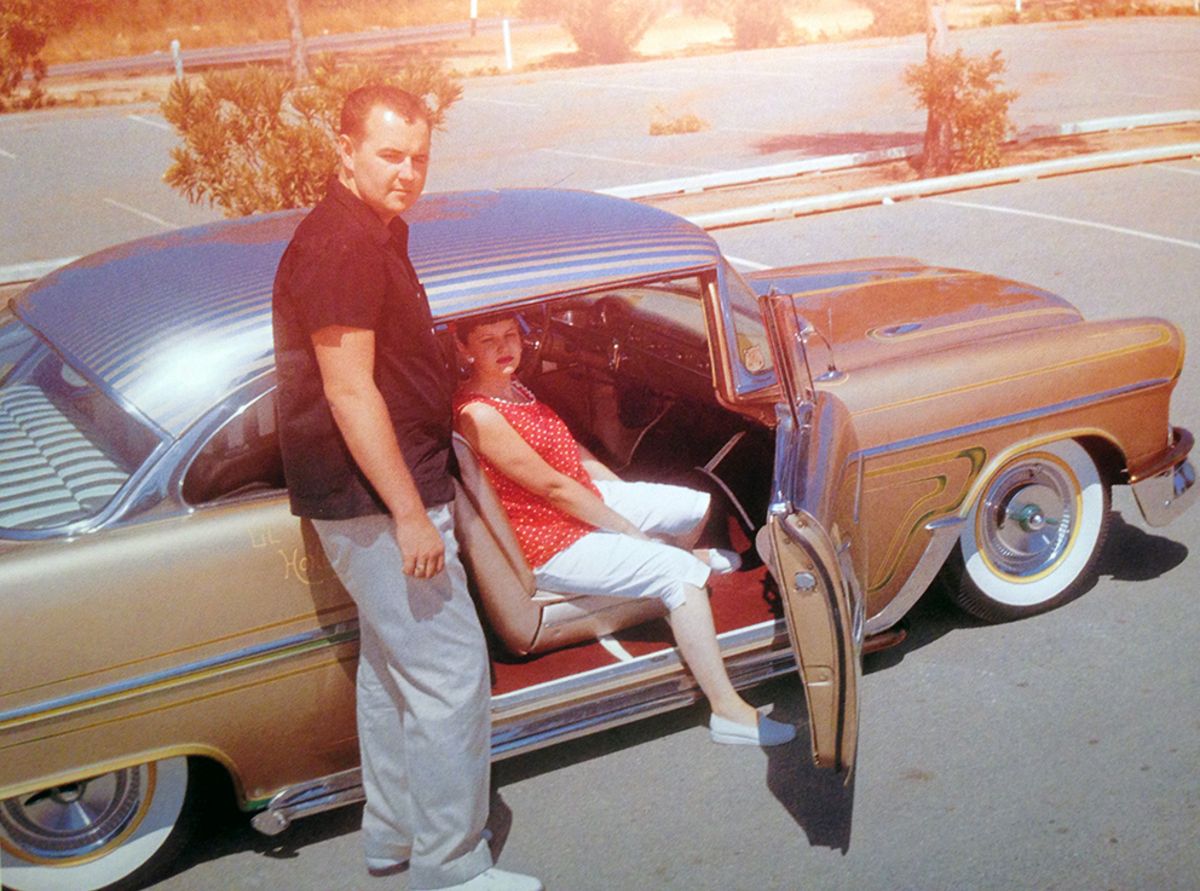 30 Vintage Photos of Stunning Custom Cars Painted by Larry Watson in ...