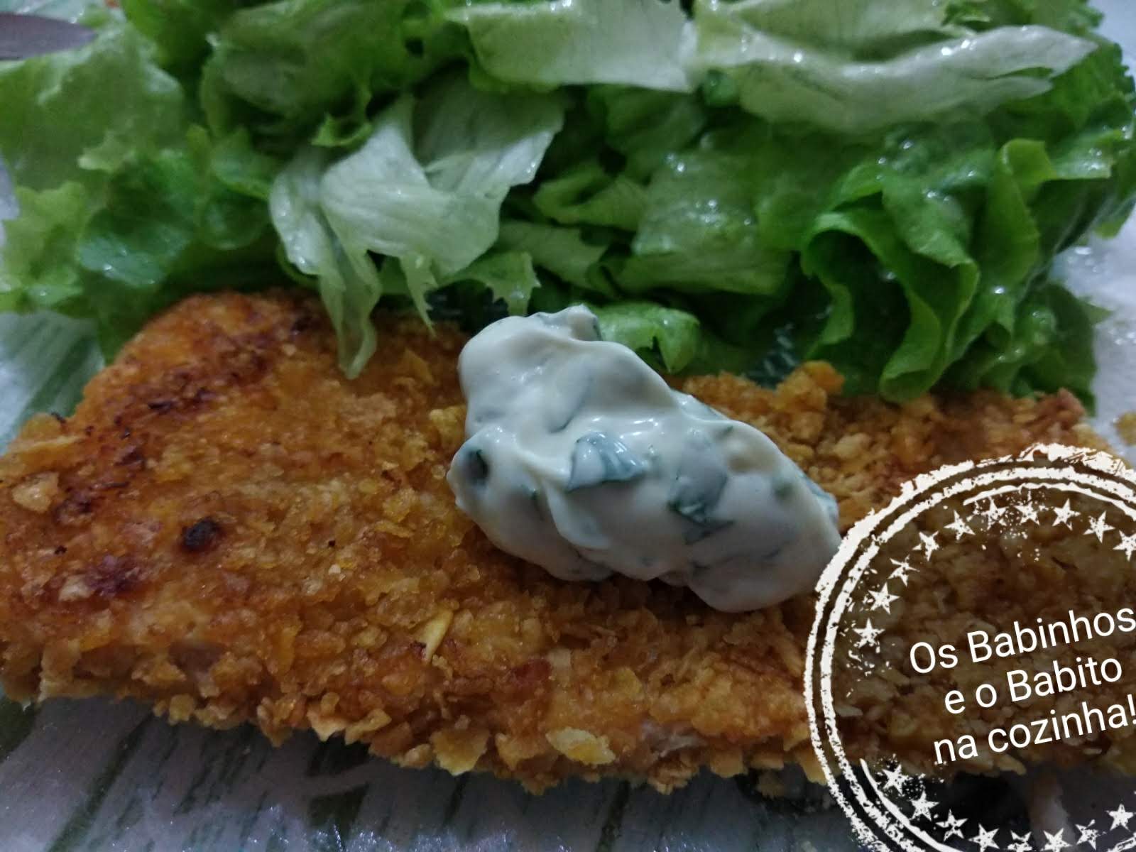 Os Babinhos e o Babito na Cozinha!: Panados de Frango com cornflakes e ...