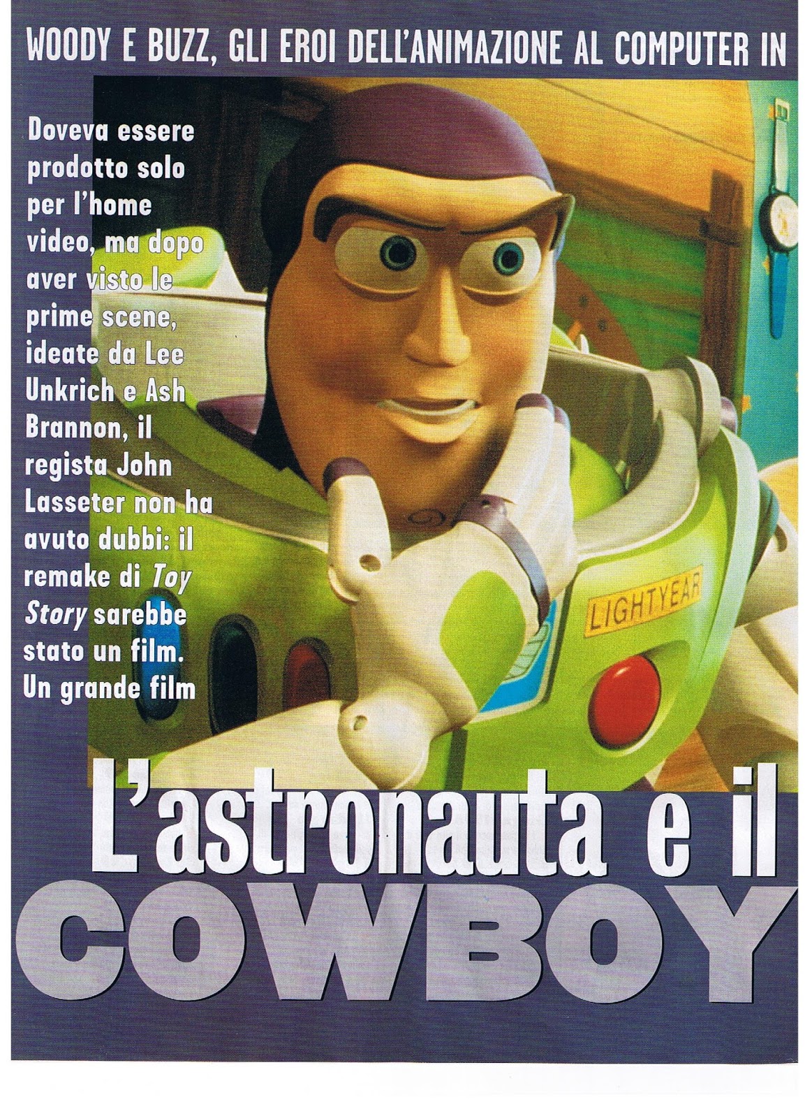 Cinemacentrico: TOY STORY