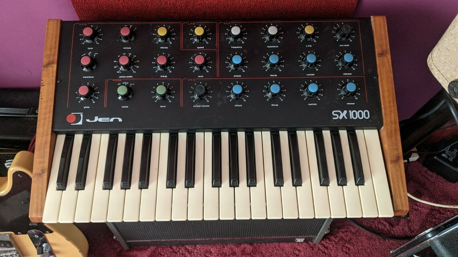 MATRIXSYNTH: Jen Sx1000 Synth Vintage Keys
