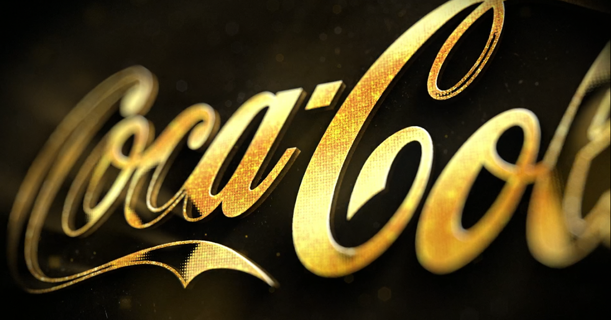 Intro Video Golden 3D Coca Cola - Jasa Pembuatan Video Opening Youtube ...