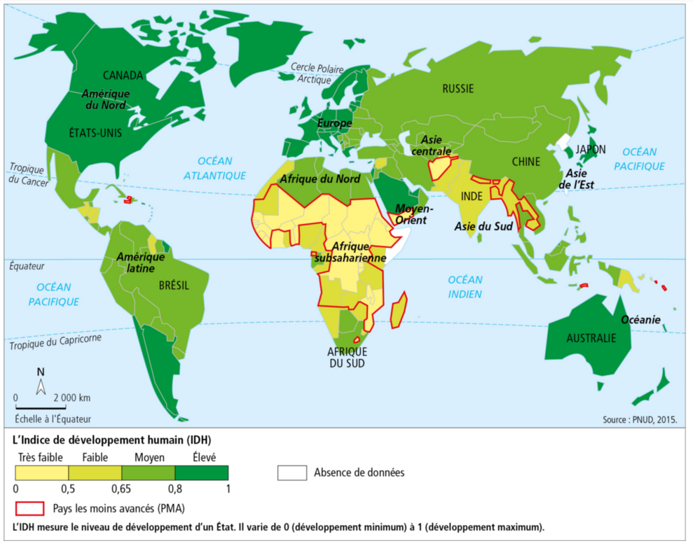 La salle 208b: 5ème : L'inégal développement dans un monde en ...