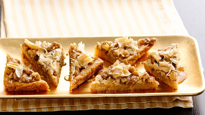 Baklava Bars Recipe | LEBANESE RECIPES