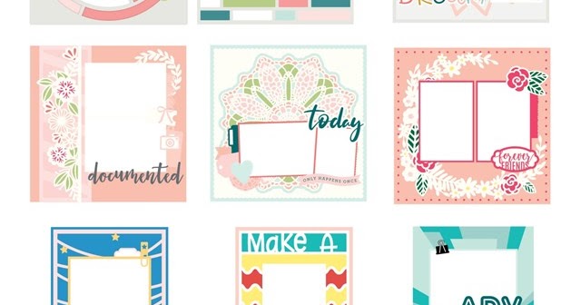 Crafting for sanity? Or insanity?: Cricut® Everyday Moments Collection