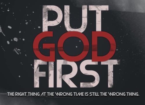 COGWC Men's Ministry: Always Put God First