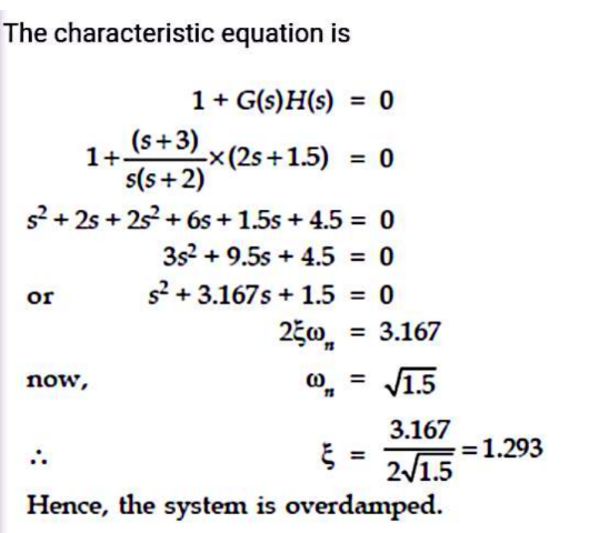 GATE Practice Question | Control System : Transient Response Problem 1