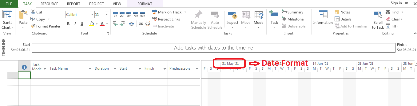 Ms project extension - kytaia