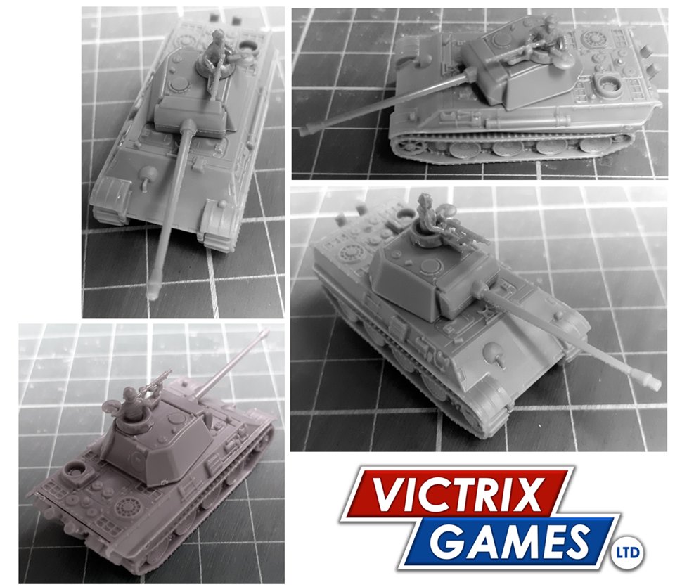Kampfgruppe 1/144: 12mm Kits from Victrix Games