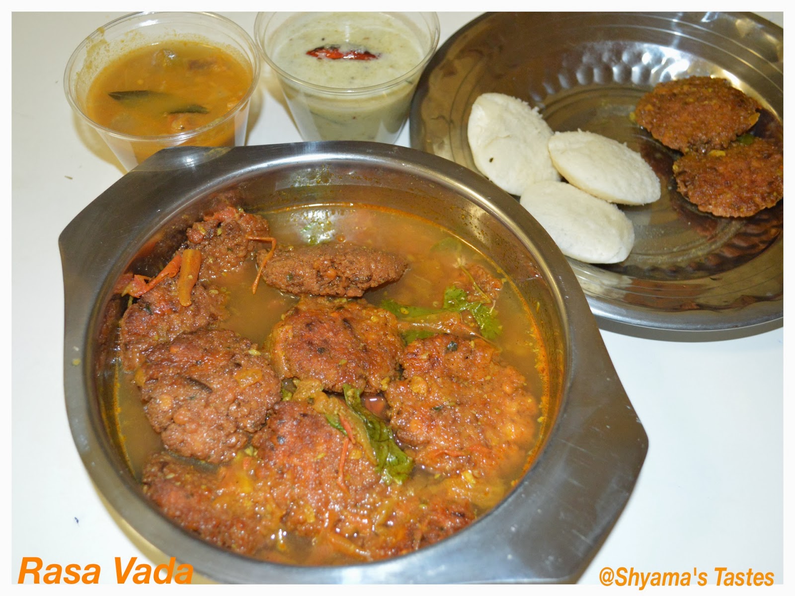 Shyama's Tastes: Rasa Vada