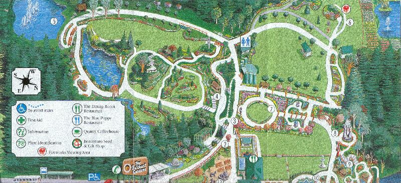 Butchart Gardens Map ~ Garden Ideas