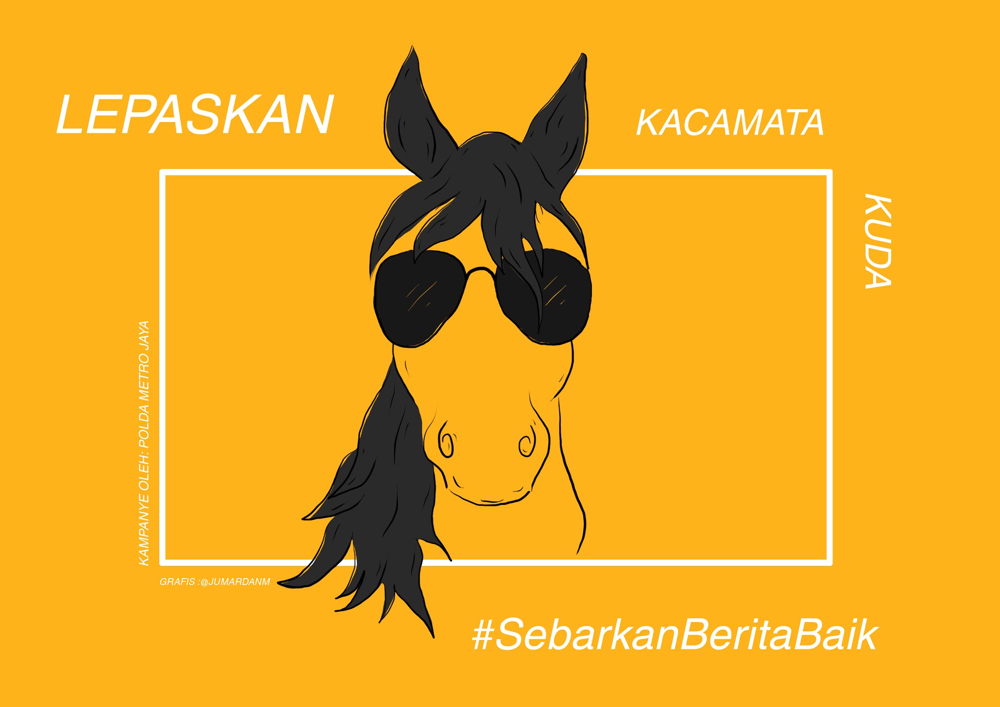 Kacamata Kuda & Gerak #sebarkanBeritaBaik - Blognya Ardan