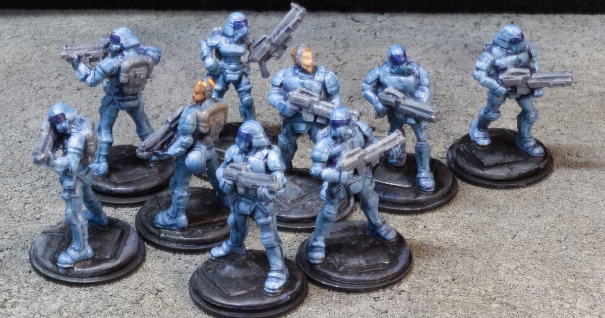 Over the Hill Gaming: Reaper Bones Nova Corp