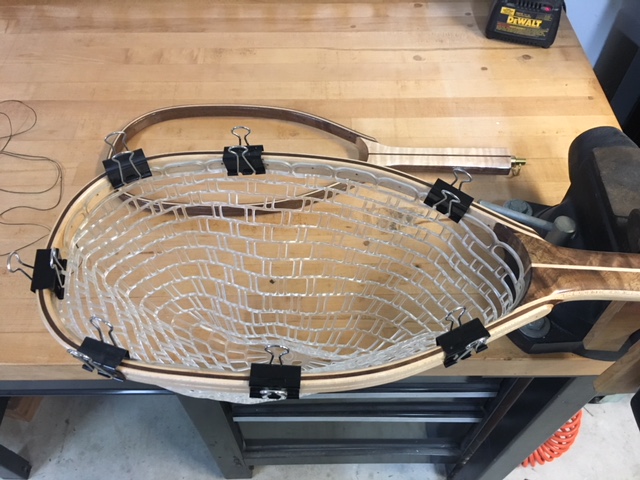 Game and Grapes: Landing Net Building