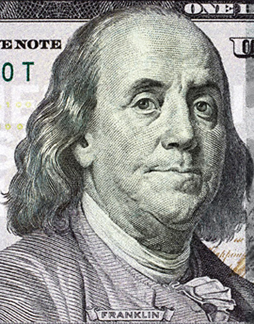 The Portrait Gallery: Benjamin Franklin