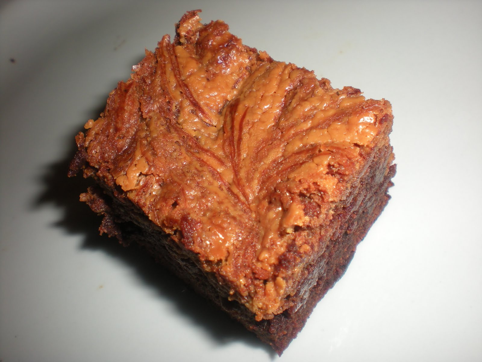 Baked By Buttercup: Peanut Butter Swirl Brownies
