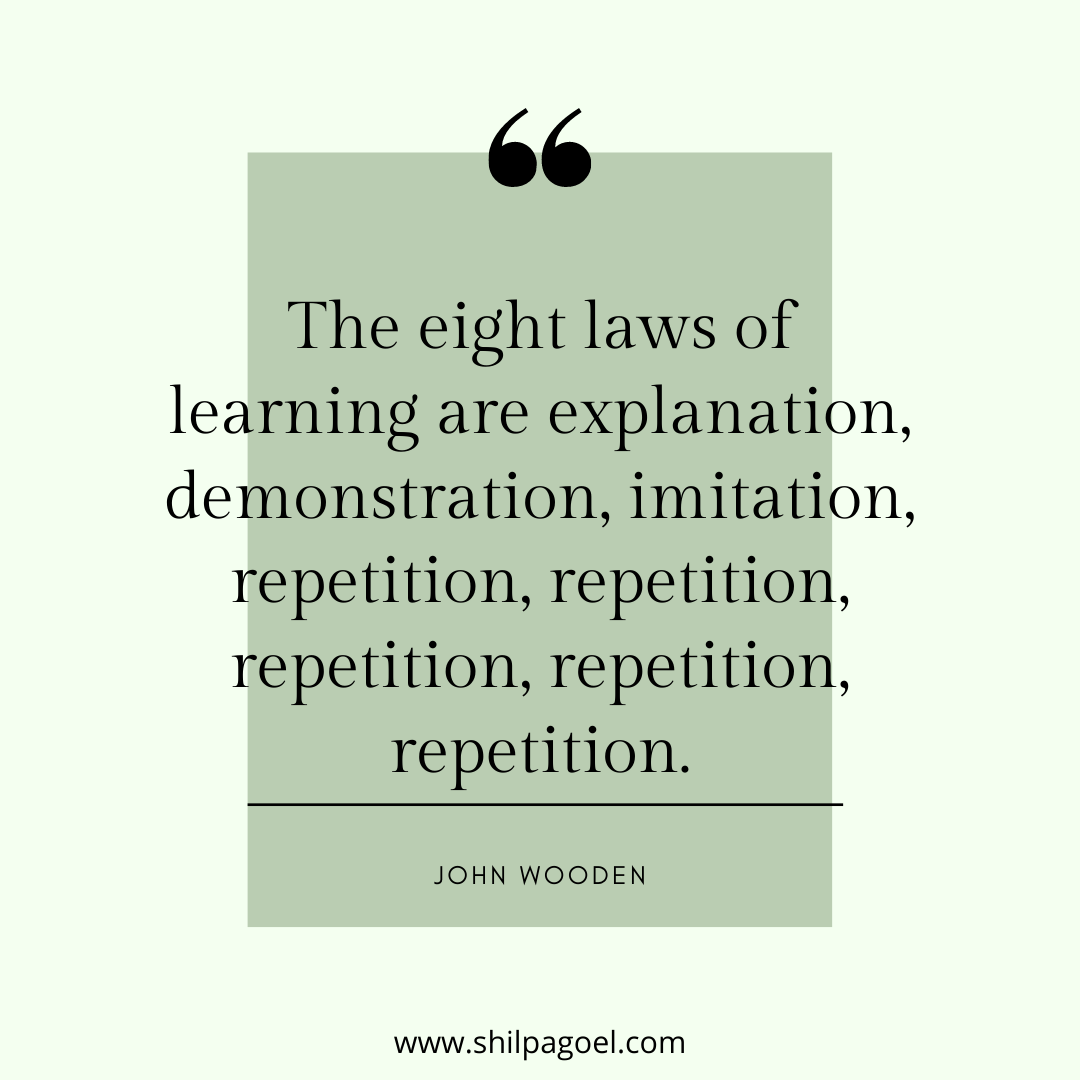 The Power of Repetition