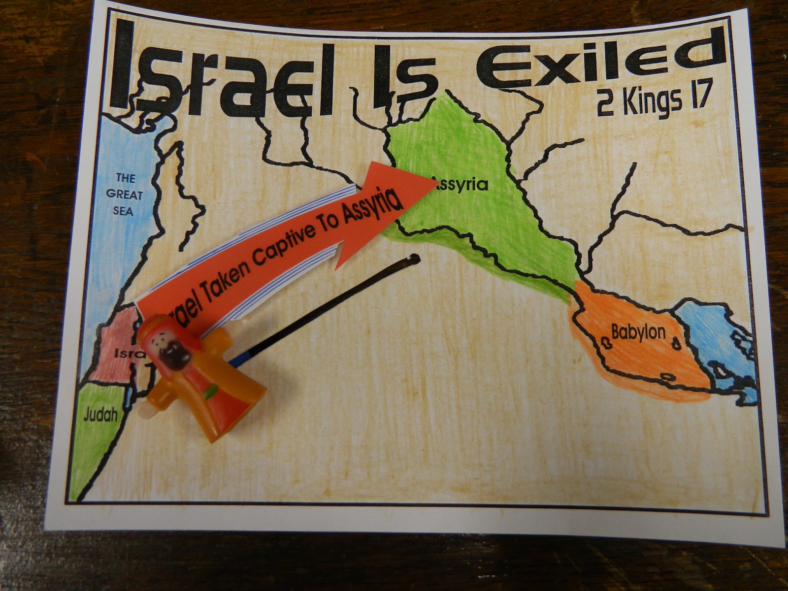 Hands On Bible Teacher: So Sad: Israel Goes Into Assyrian Captivity