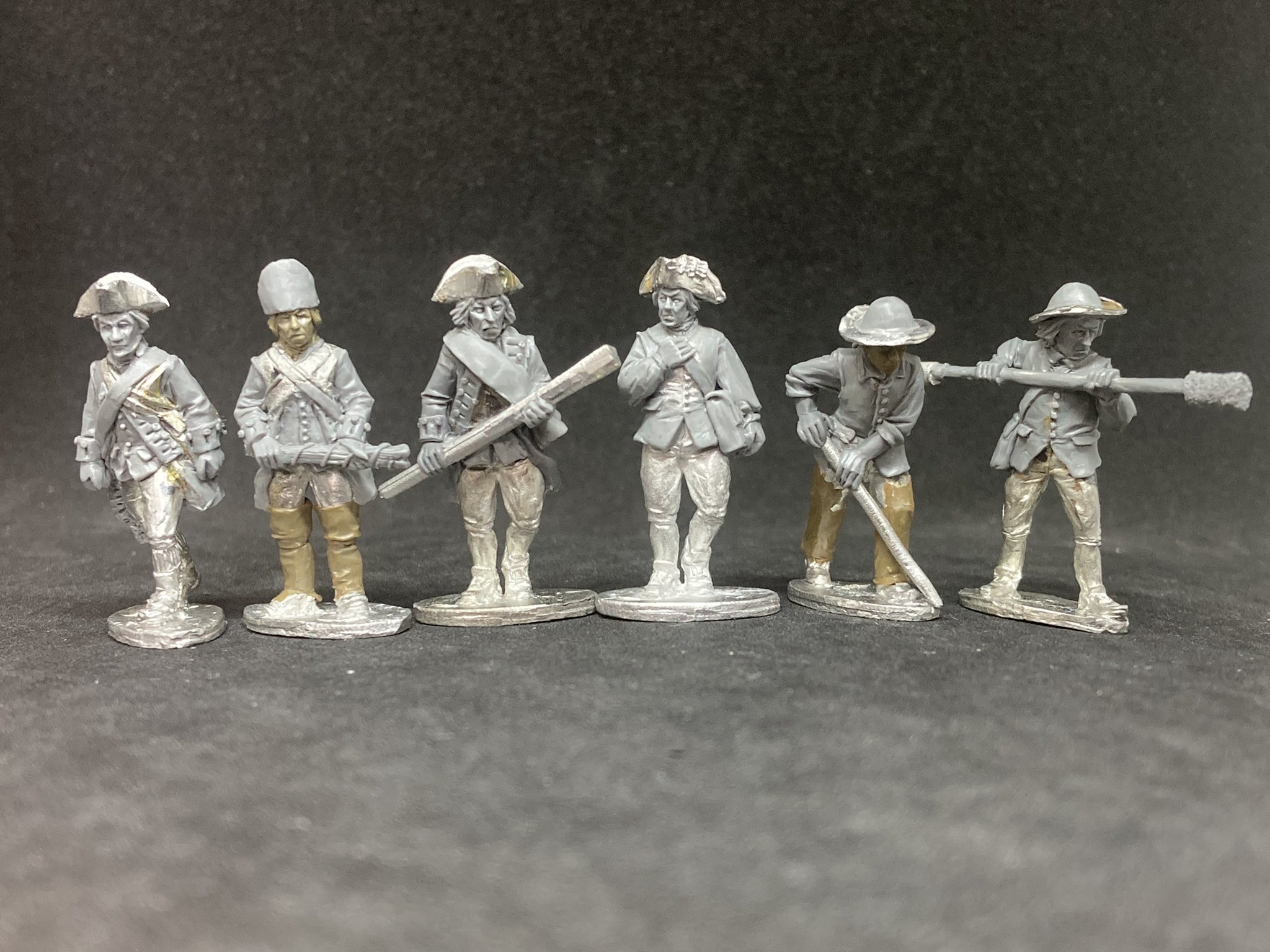 Wargame News and Terrain: Brigade Games: New AWI & FIW Miniatures Preview