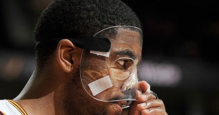 Kyrie Irving returns tonight against Nets - with clear mask