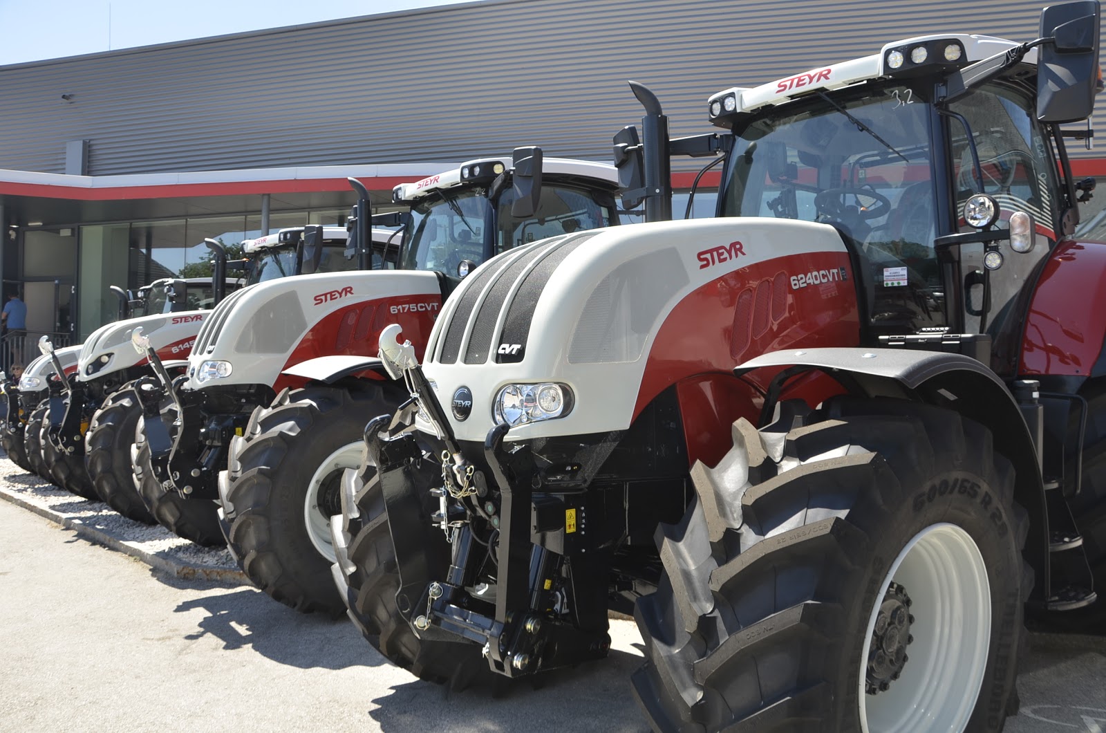 Steyr Traktoren: Field days in St. Valentin