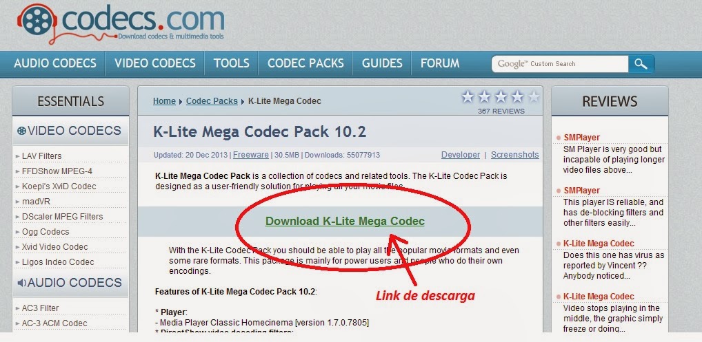 KPA 8 Soluciones informáticas - Pablo Hernández R.: Que es un Códec